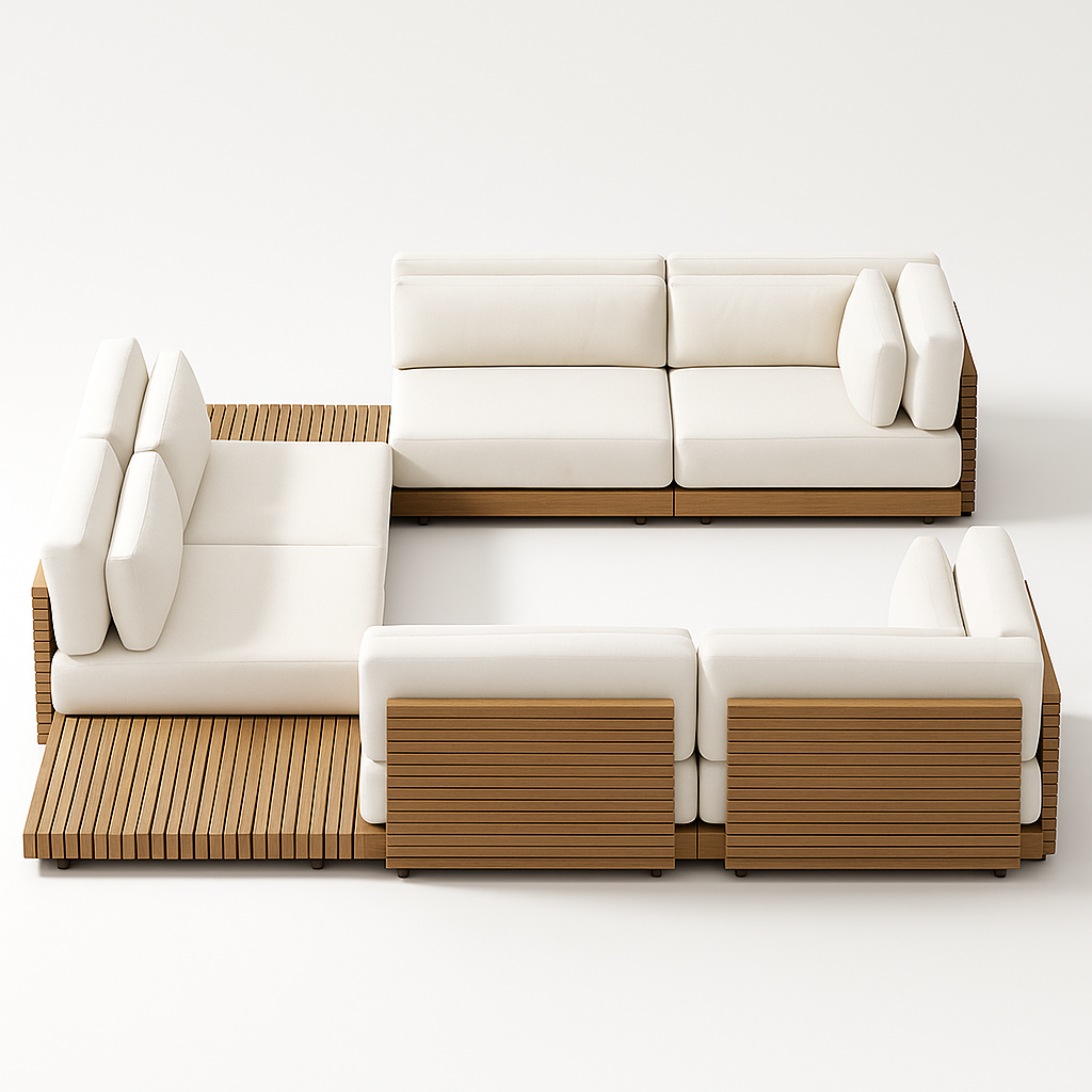 Coastline Atelier Modular Deck Lounge – Restort At Home